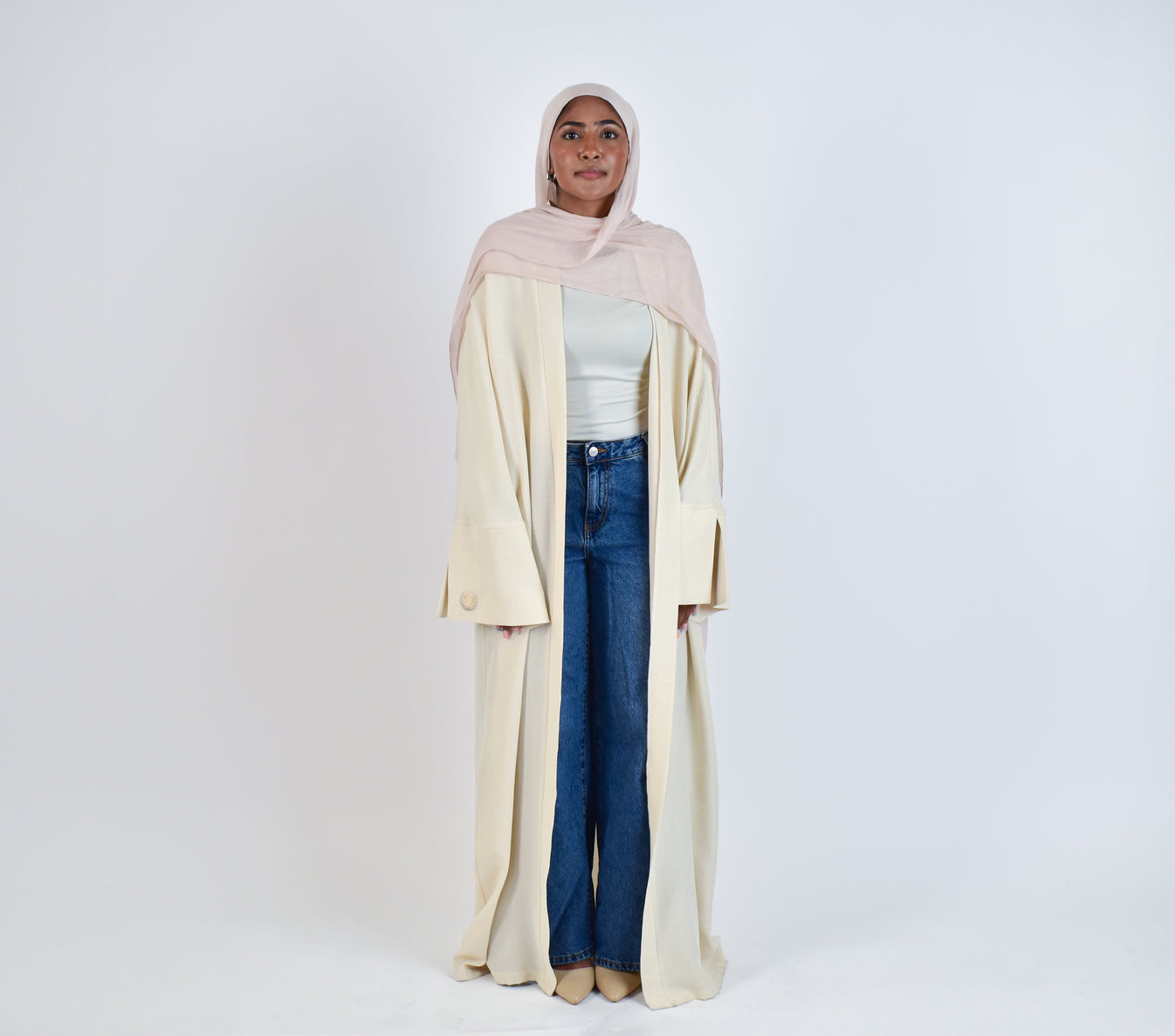 Hadeel Abaya - Almond – ShamsWaQamar