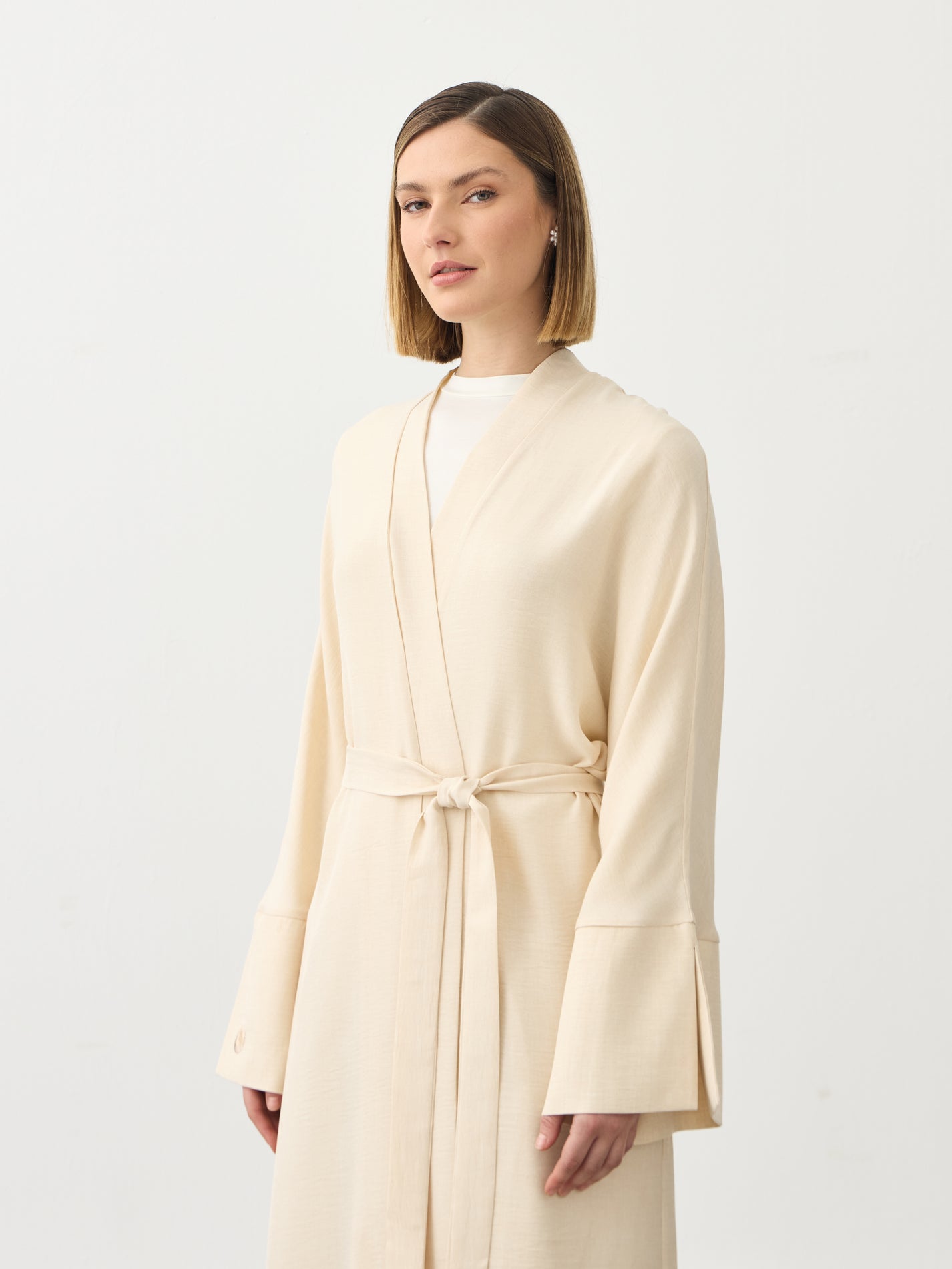 Hadeel Abaya - Almond – ShamsWaQamar